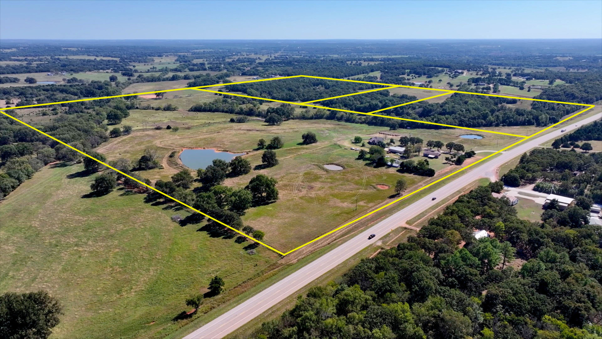 NO RESERVE AUCTION – Prime Oklahoma Ranch Land & Home on HWY 177
